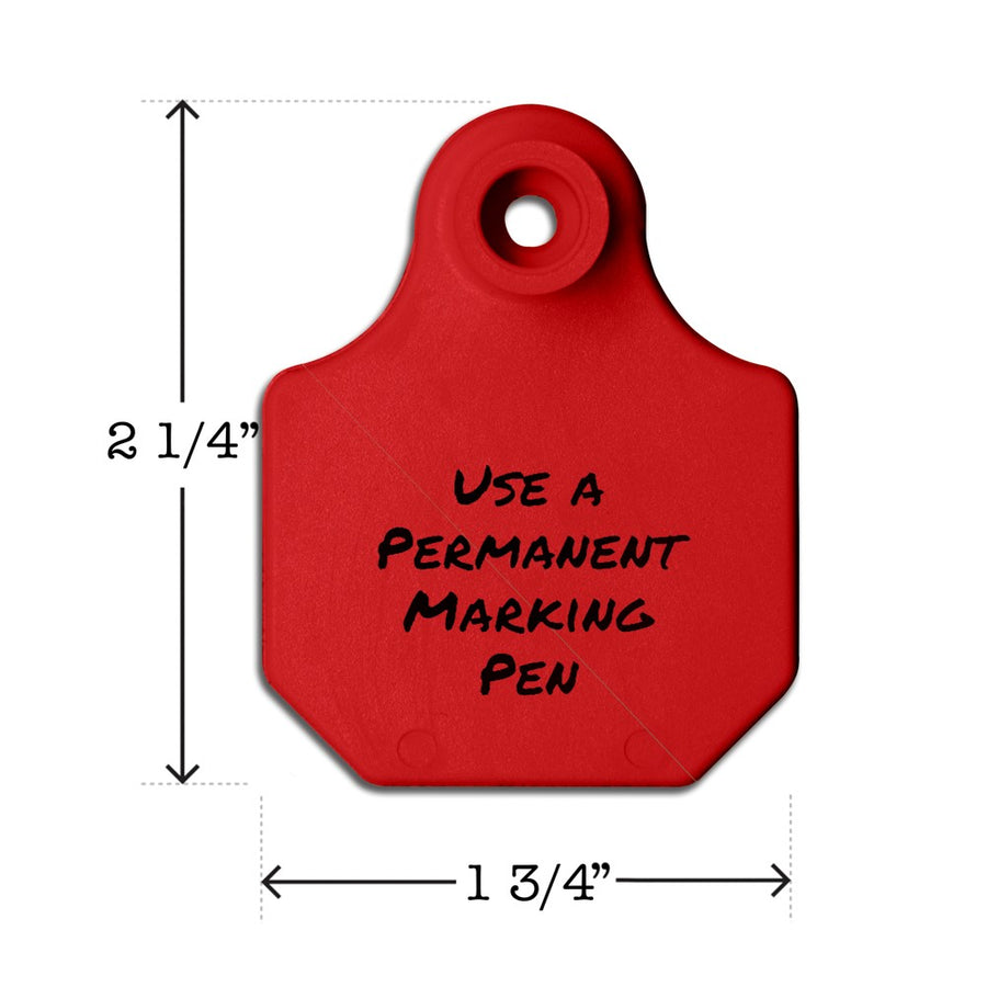 Write-On Mini Tags for Sheep, Goats, Equipment, & More | Ritchey Tags