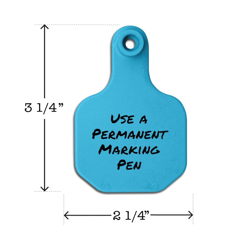 Write-On Small Tags for Sheep, Goats, Equipment & More | Ritchey Tags