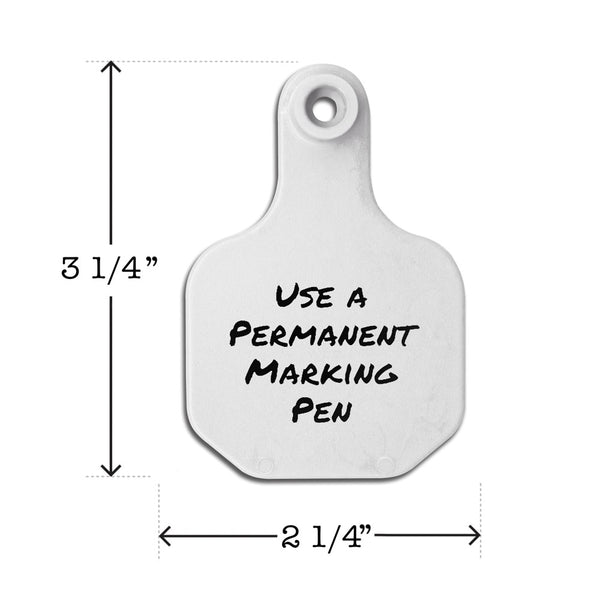 Write-On Small Tags for Sheep, Goats, Equipment & More | Ritchey Tags